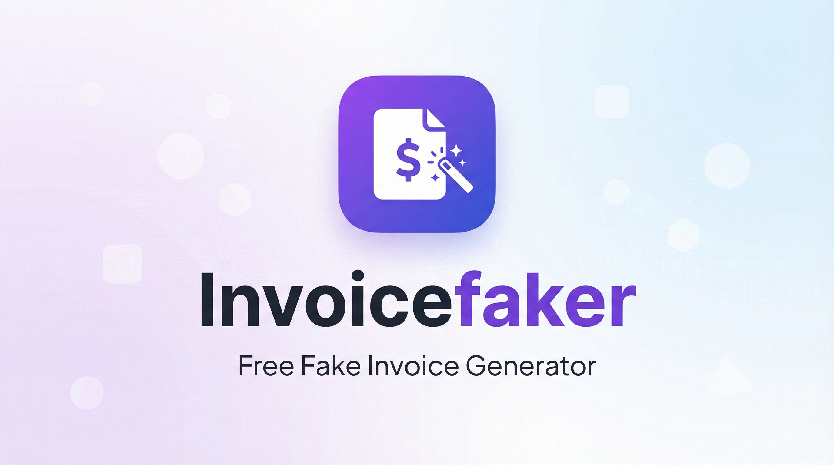 Free Fake Invoice Generator | Invoicefaker